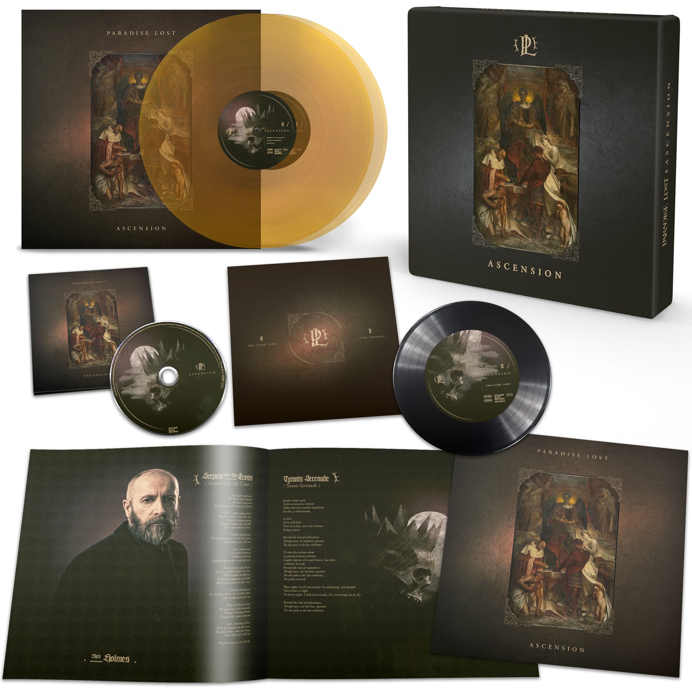 Paradise Lost | LP / CD Ascension / Limited / Box / Amber / Vinyl / 2LP+CD+7" | Musicrecords