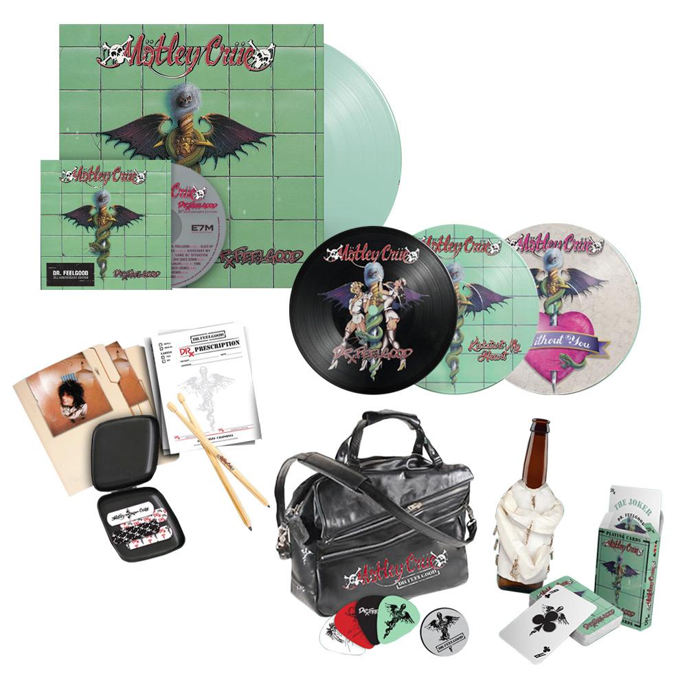 Motley Crue Lp Cd Dr Feelgood 30th Anniversary Vinyl Lp Cd