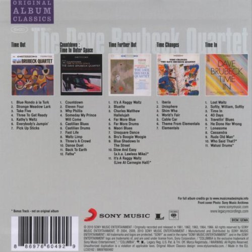 Brubeck Dave | 5 CD Original Album Classics / 5CD | Musicrecords Brubeck Dave | 5 CD Original Album Classics / 5CD | Musicrecords